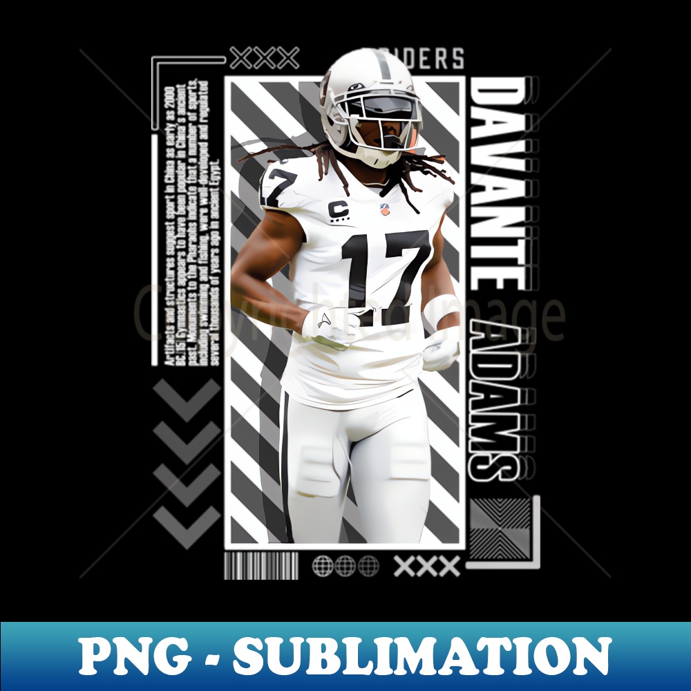 Davante Adams Paper Version - Exclusive Sublimation Digital | Inspire ...