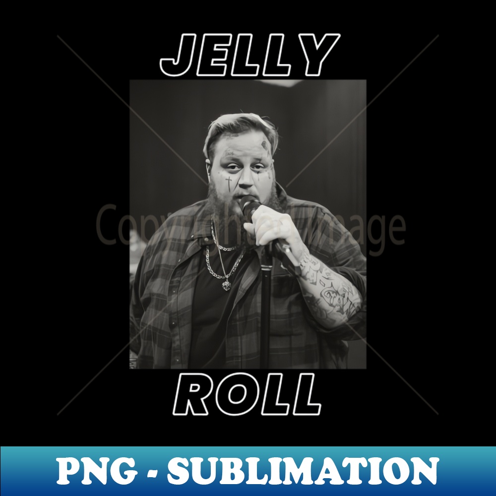 Jelly Roll - PNG Transparent Sublimation Design | Inspire Uplift
