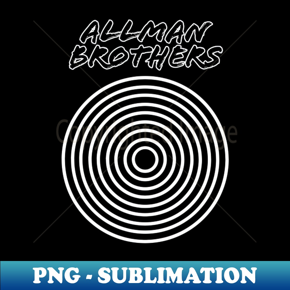 Allman Brothers Classic Circle Style - PNG Transparent Subli | Inspire ...
