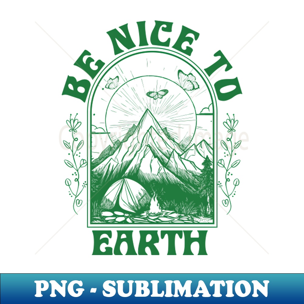 Be Nice To Earth Earth Environmental Gift For Men Women - El | Inspire ...