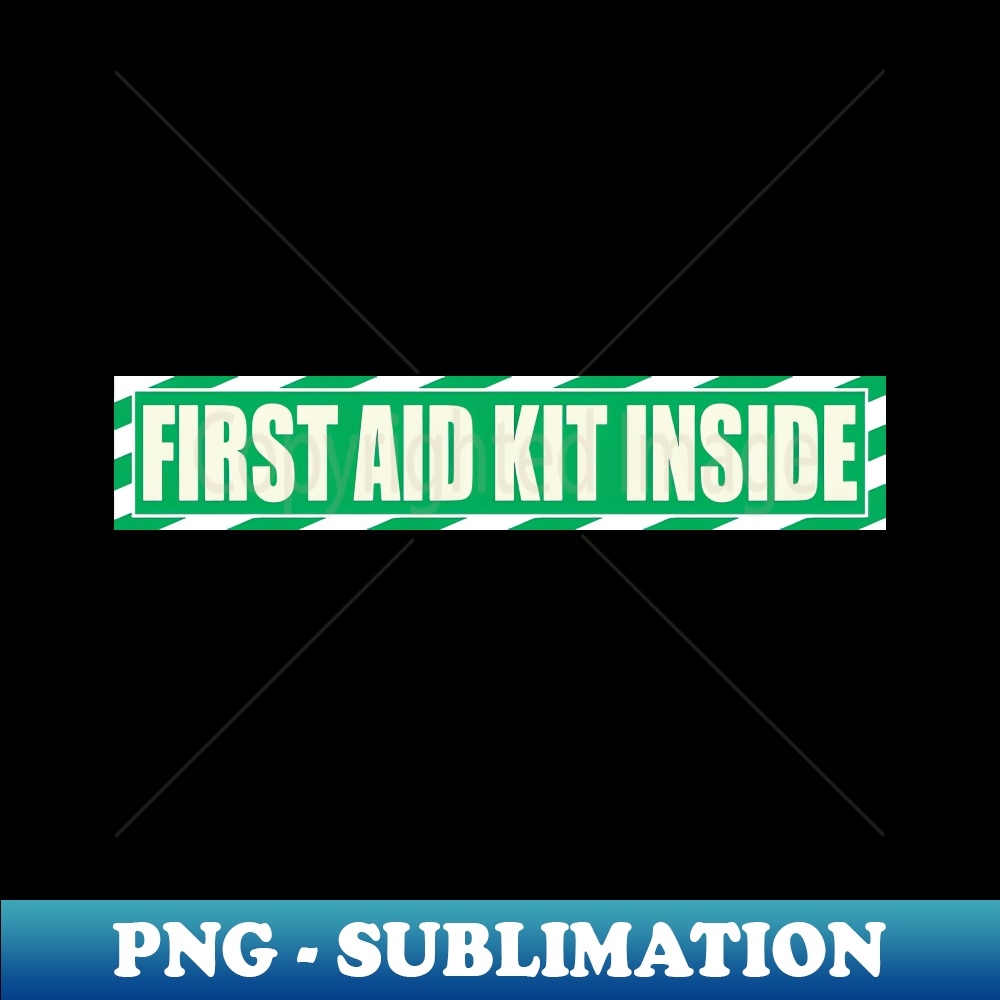 First Aid Kit Inside Sticker, Self Adhesive First Aid Kit In | Inspire ...