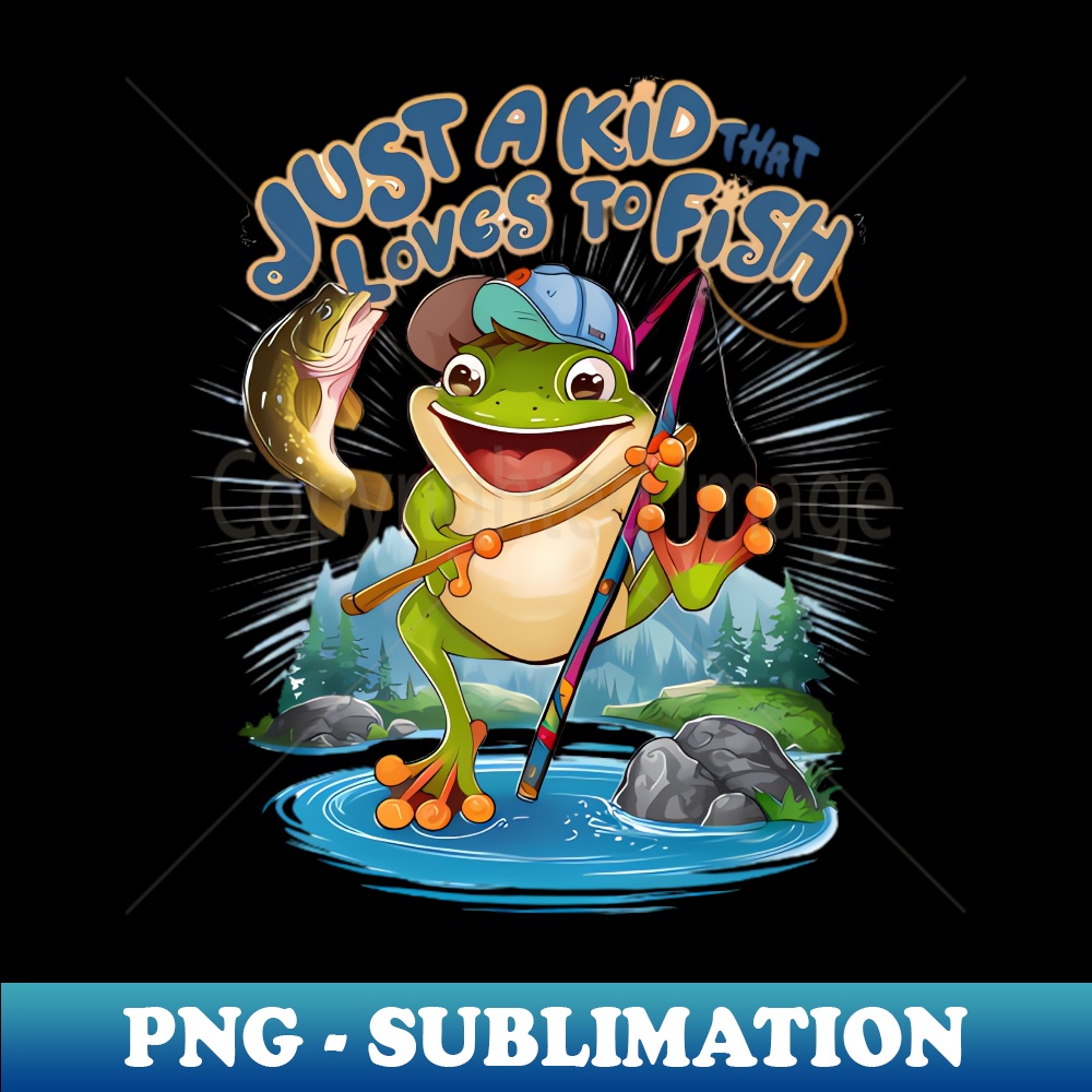 The Frog Angler A Playful Twist on Fishing 1 - Modern Sublim | Inspire ...