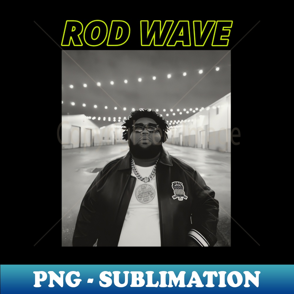 Rod Wave - Vintage Sublimation PNG Download | Inspire Uplift