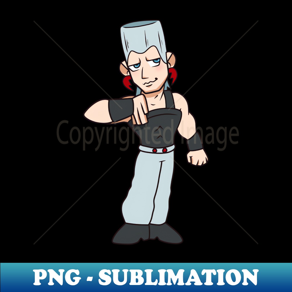 Mini Jean Pierre Polnareff - Exclusive PNG Sublimation Downl | Inspire ...