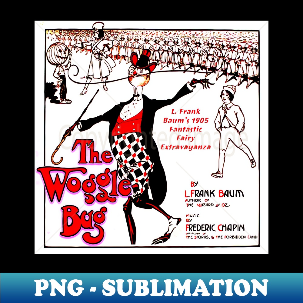 The Woggle-Bug 1905 Logo - Digital Sublimation Download File | Inspire ...