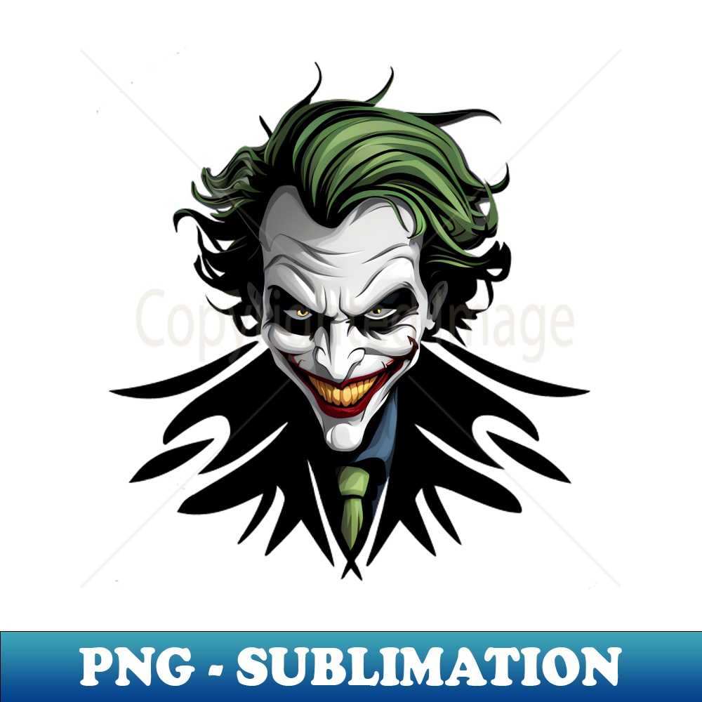 Sinister Smile Menacing Joker - Special Edition Sublimation | Inspire ...