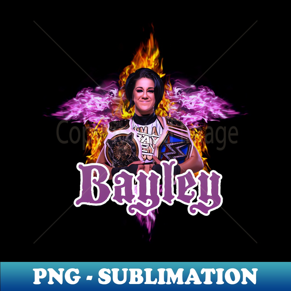 Bayley WWE FansArt - Elegant Sublimation PNG Download | Inspire Uplift