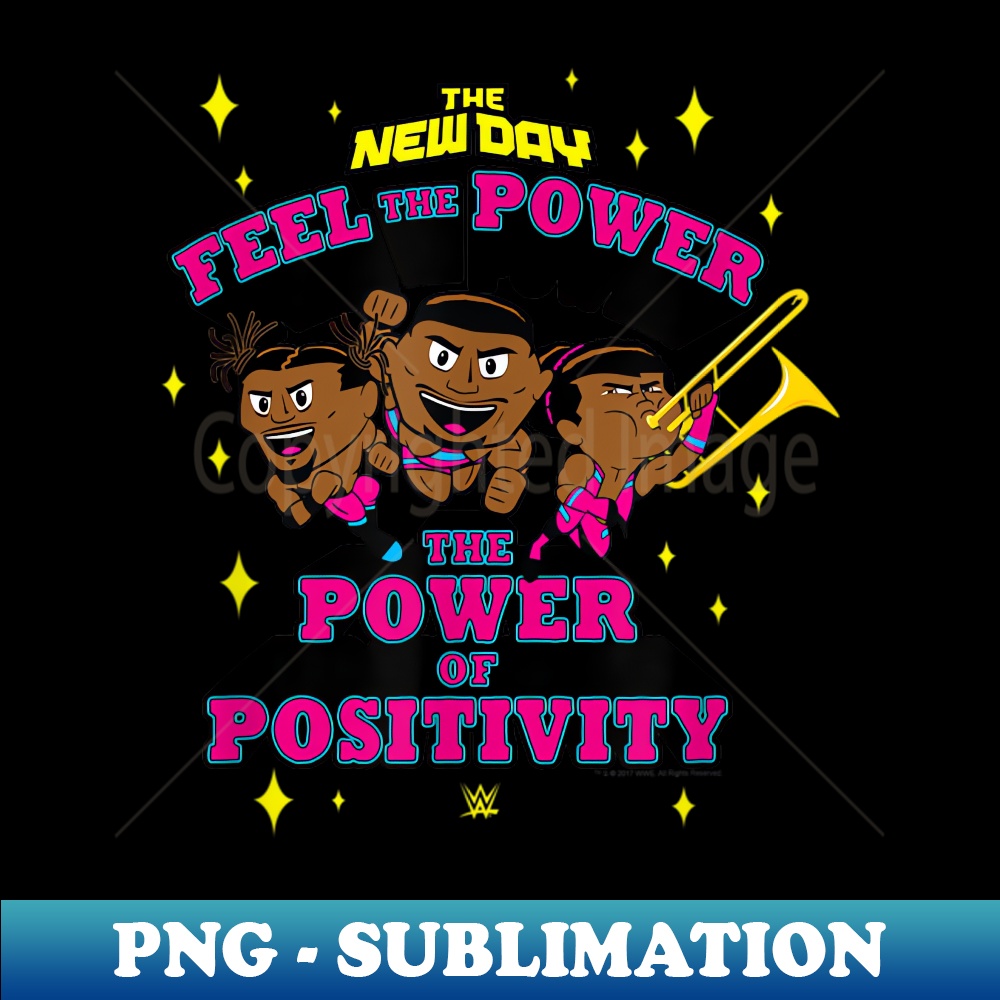The New Day Feel The Power Cartoon - PNG Transparent Sublima | Inspire ...