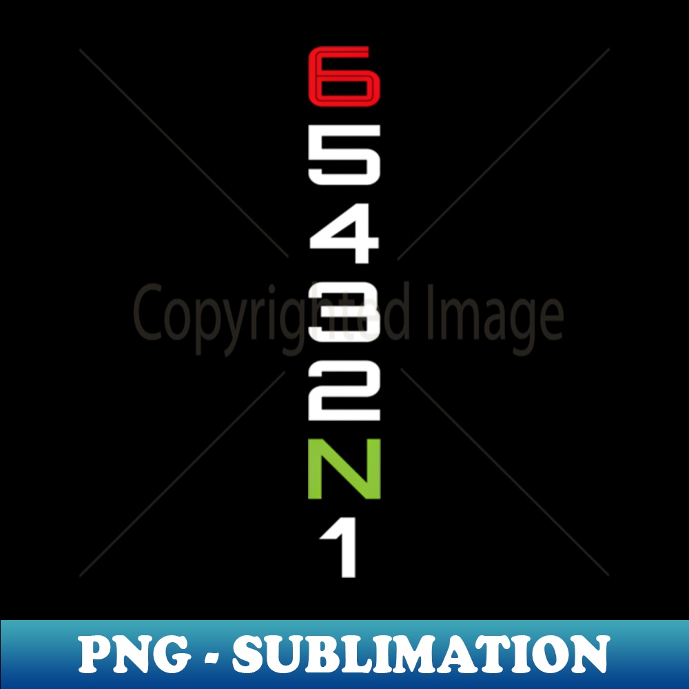 Motorcycle Shift Gear Pattern 1N23456 - Instant Sublimation | Inspire ...