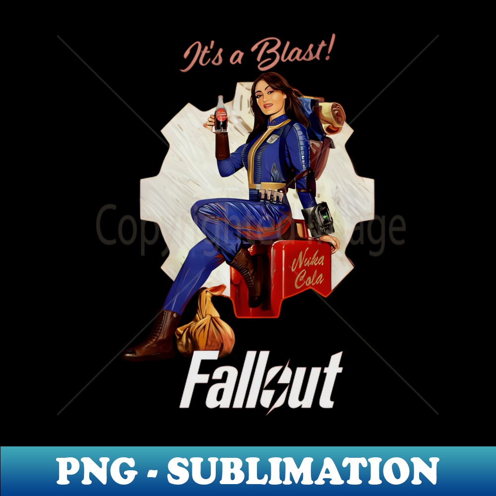 Fallout Nuka Cola - High-Quality PNG Sublimation Download | Inspire Uplift