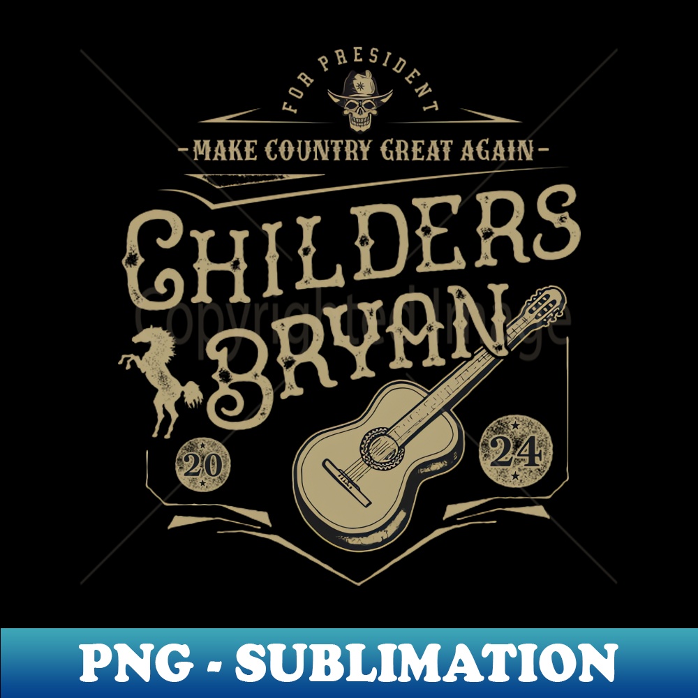 Childers Bryan 2024 For President - PNG Transparent Sublimat | Inspire ...