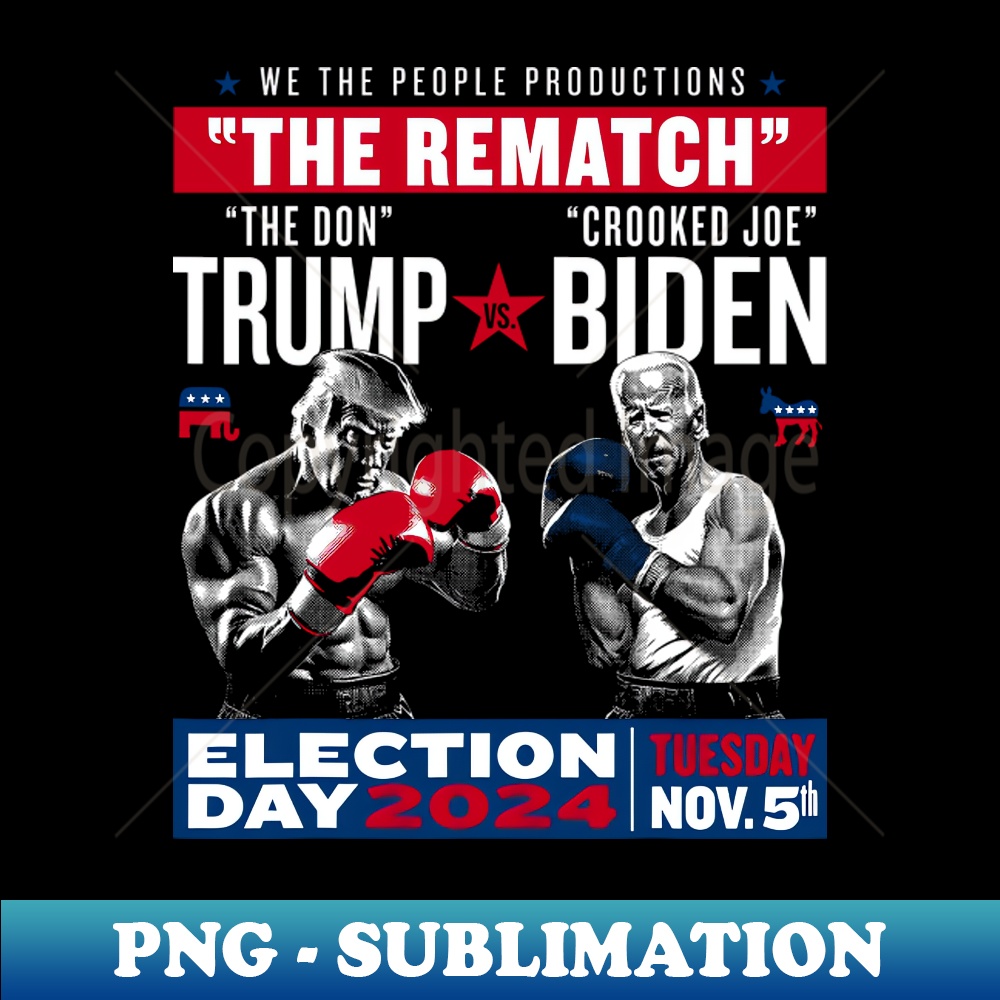 The Rematch The Don And Crooked Joe Pro Trump 2024 Election | Inspire ...