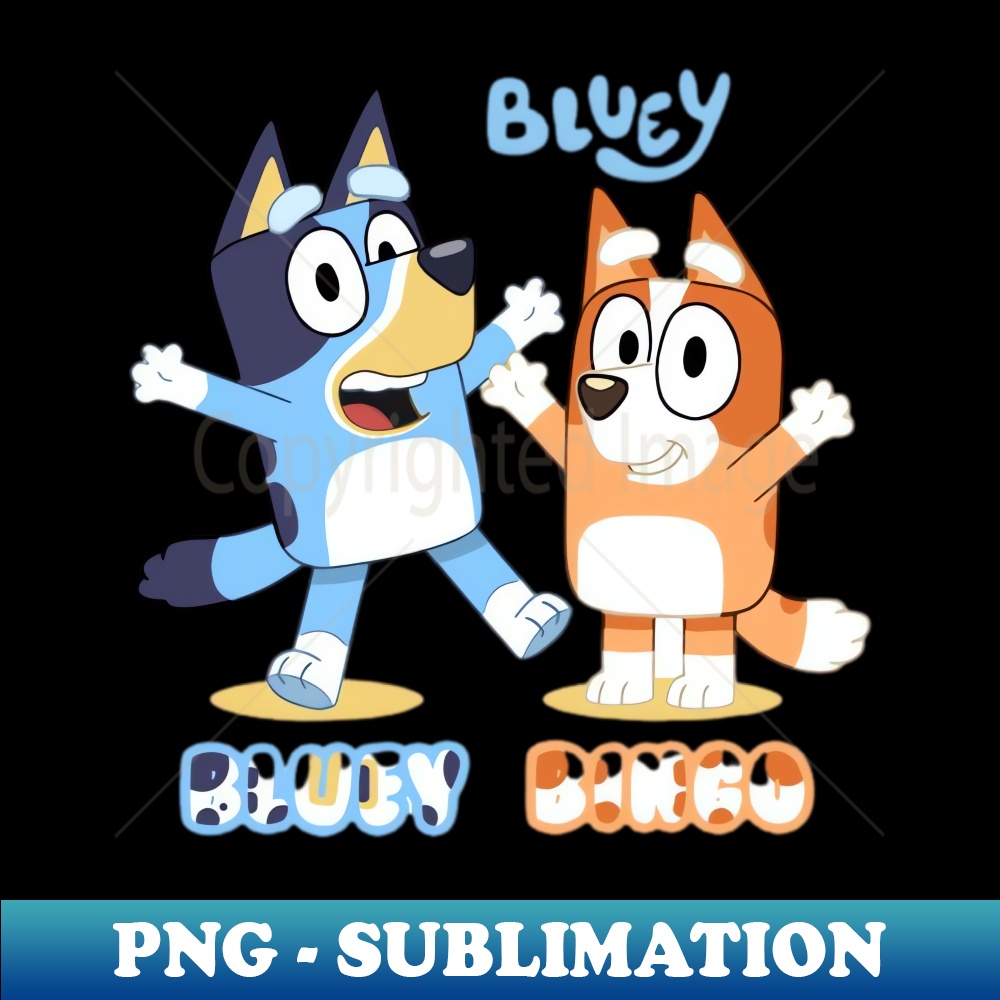 Bluey and bingo I'm in my prime bluey - High-Resolution PNG | Inspire ...