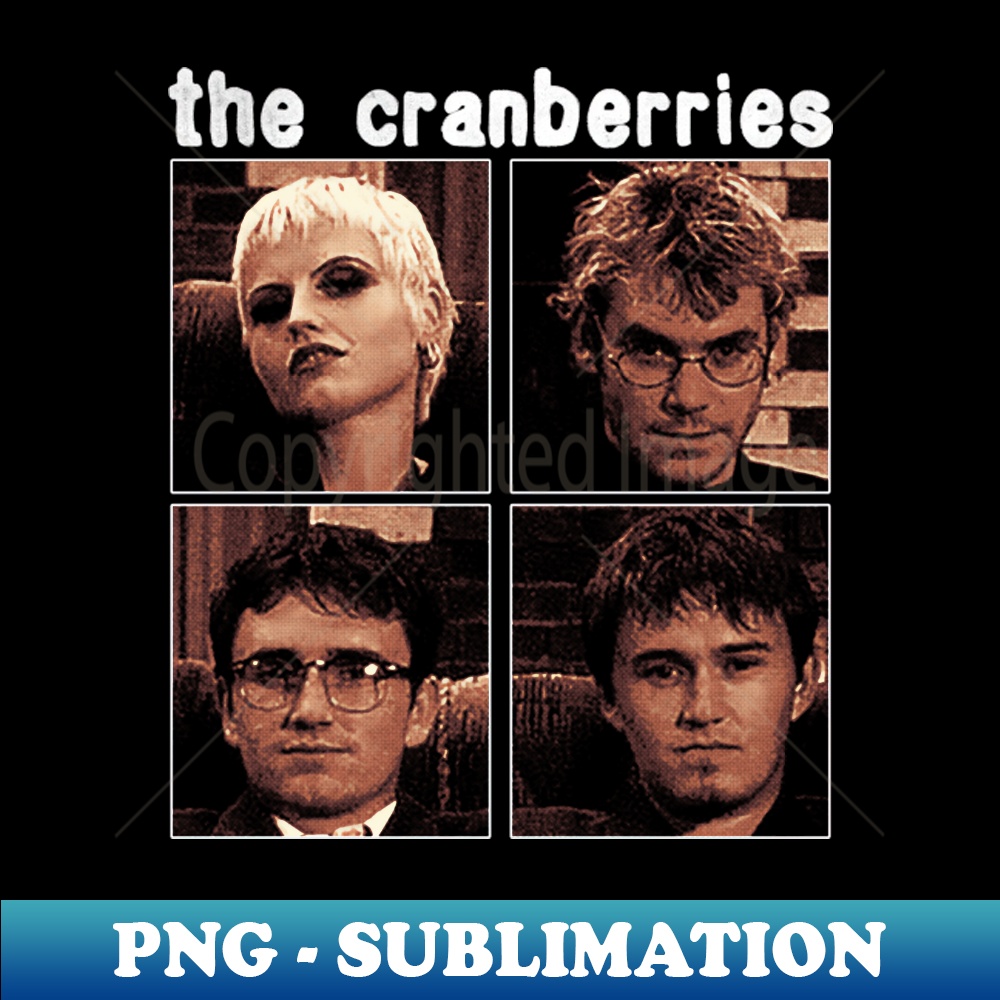 90s The Cranberries - PNG Transparent Sublimation Design | Inspire Uplift