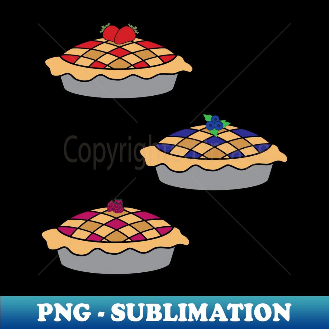 Pie Stickers, Strawberry, Blueberry, Raspberry - Exclusive P | Inspire ...