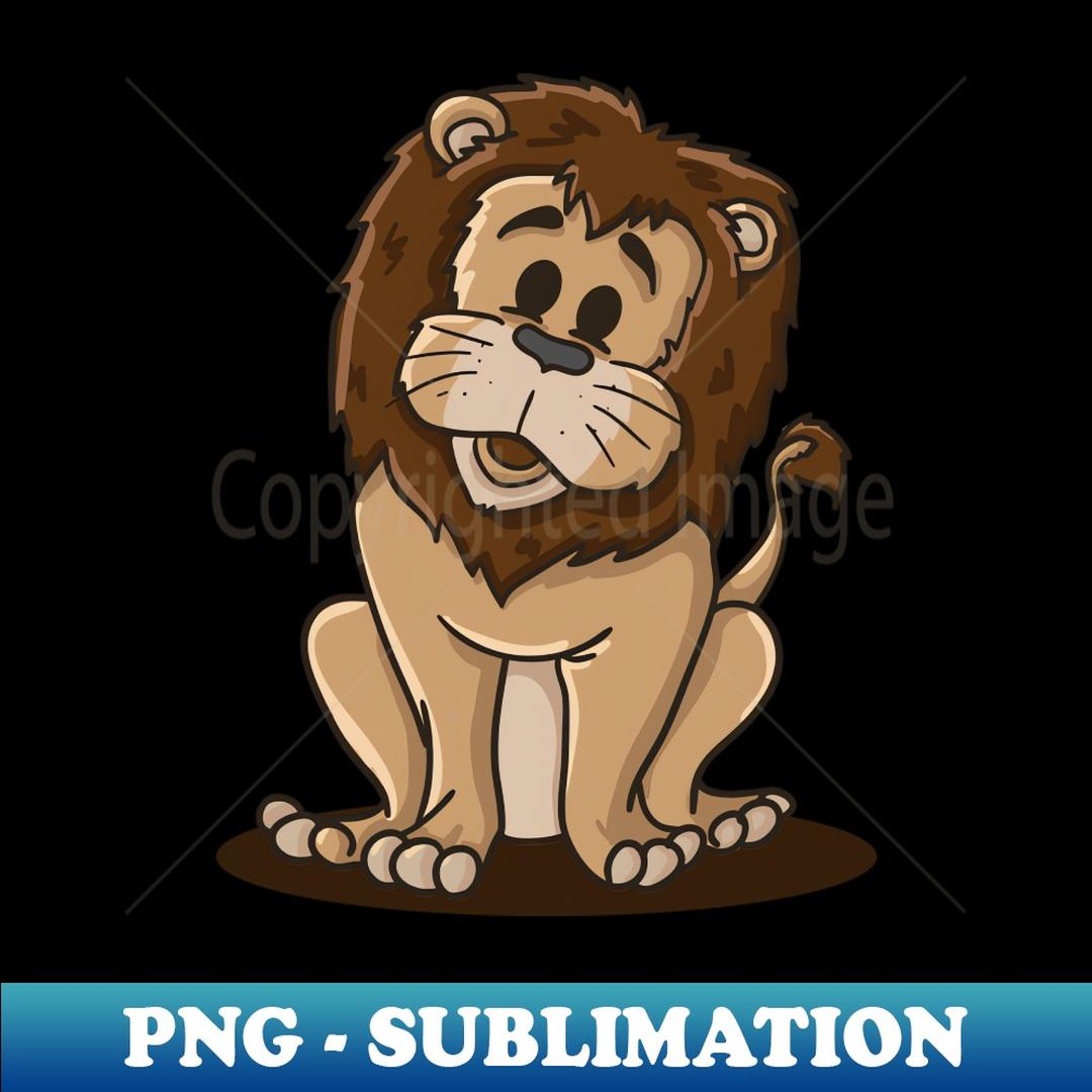 CUTY ZOO LION SYMBOL - PNG Transparent Sublimation Design | Inspire Uplift