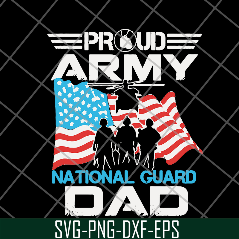 proud army national svg, png, dxf, eps digital file FTD27052 - Inspire ...