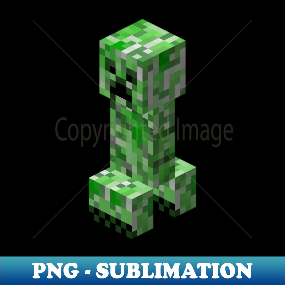 Creeper Minecraft - PNG Sublimation Digital Download | Inspire Uplift