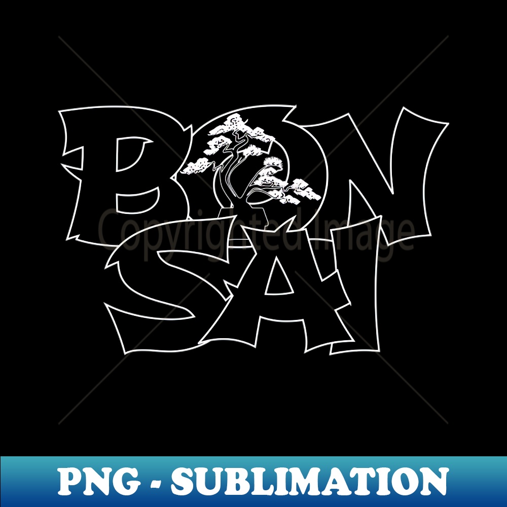 Lettering BONSAI with bonsai tree - Aesthetic Sublimation Di | Inspire ...