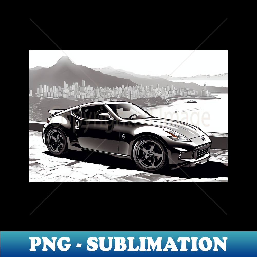 Nissan Fairlady 370z Fast Five - Sublimation-Ready PNG File | Inspire ...