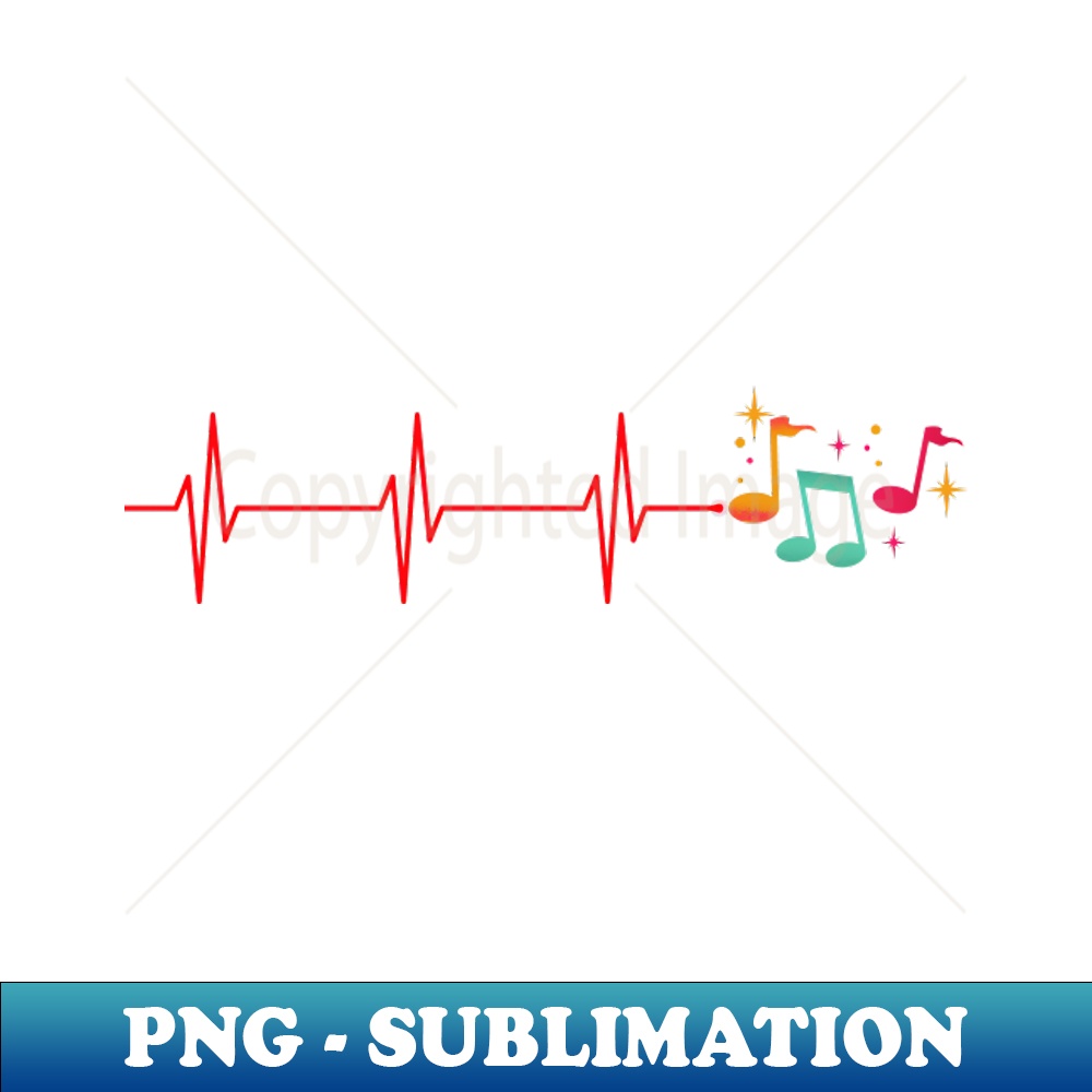 Music Love - Sublimation-Ready PNG File | Inspire Uplift