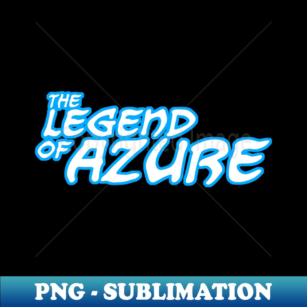 The Legend of Azure Logo - Digital Sublimation Download File | Inspire ...