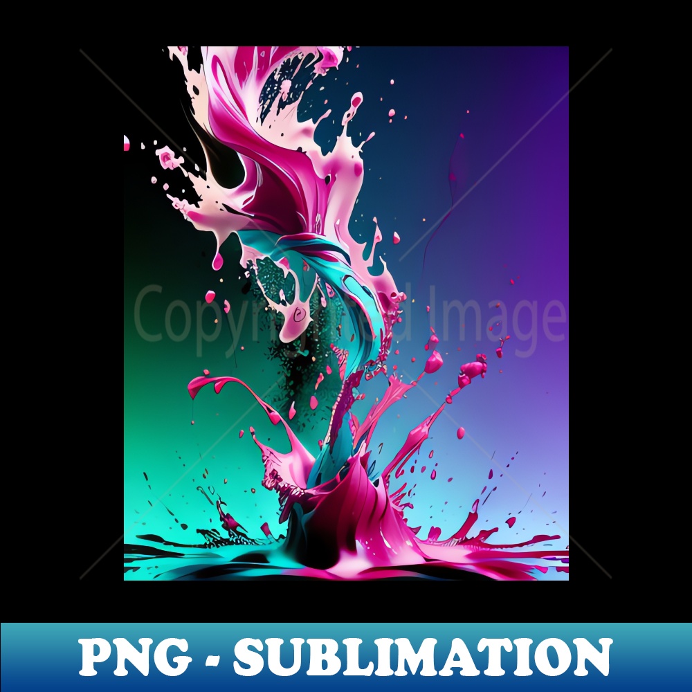 Splash water ink art number 13 - High-Resolution PNG Sublima | Inspire ...