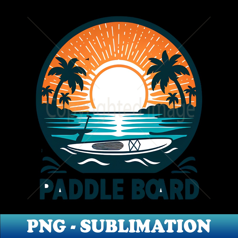 Paddle Board - Premium Sublimation Digital Download | Inspire Uplift