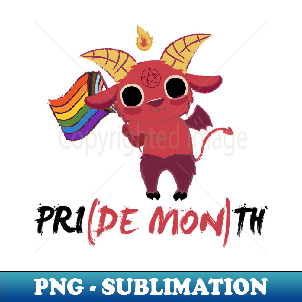 pride month ,pride demon - Vintage Sublimation PNG Download | Inspire ...