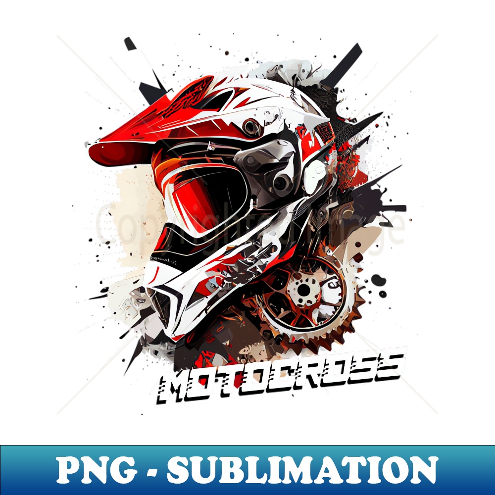 Motocross Dirt Bike Rider - Decorative Sublimation PNG File | Inspire ...