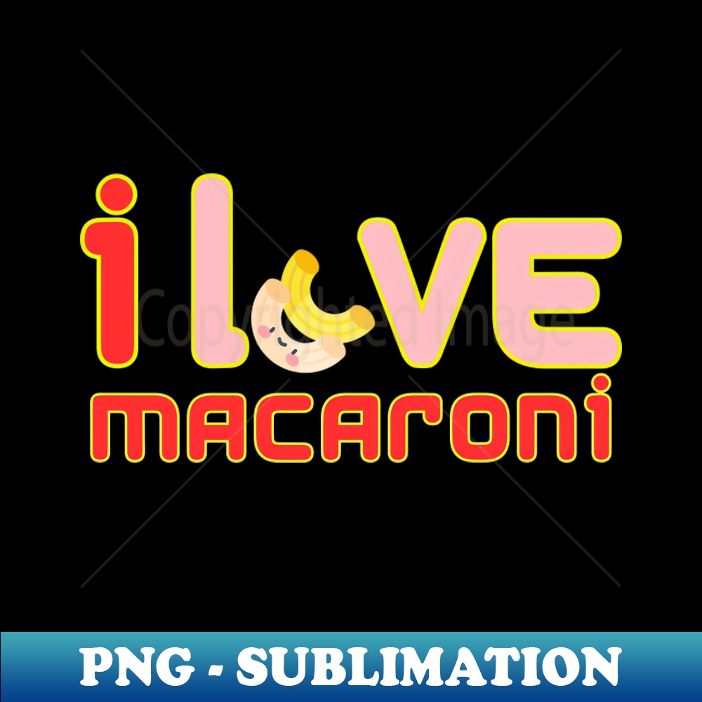 macaroni - Premium PNG Sublimation File | Inspire Uplift