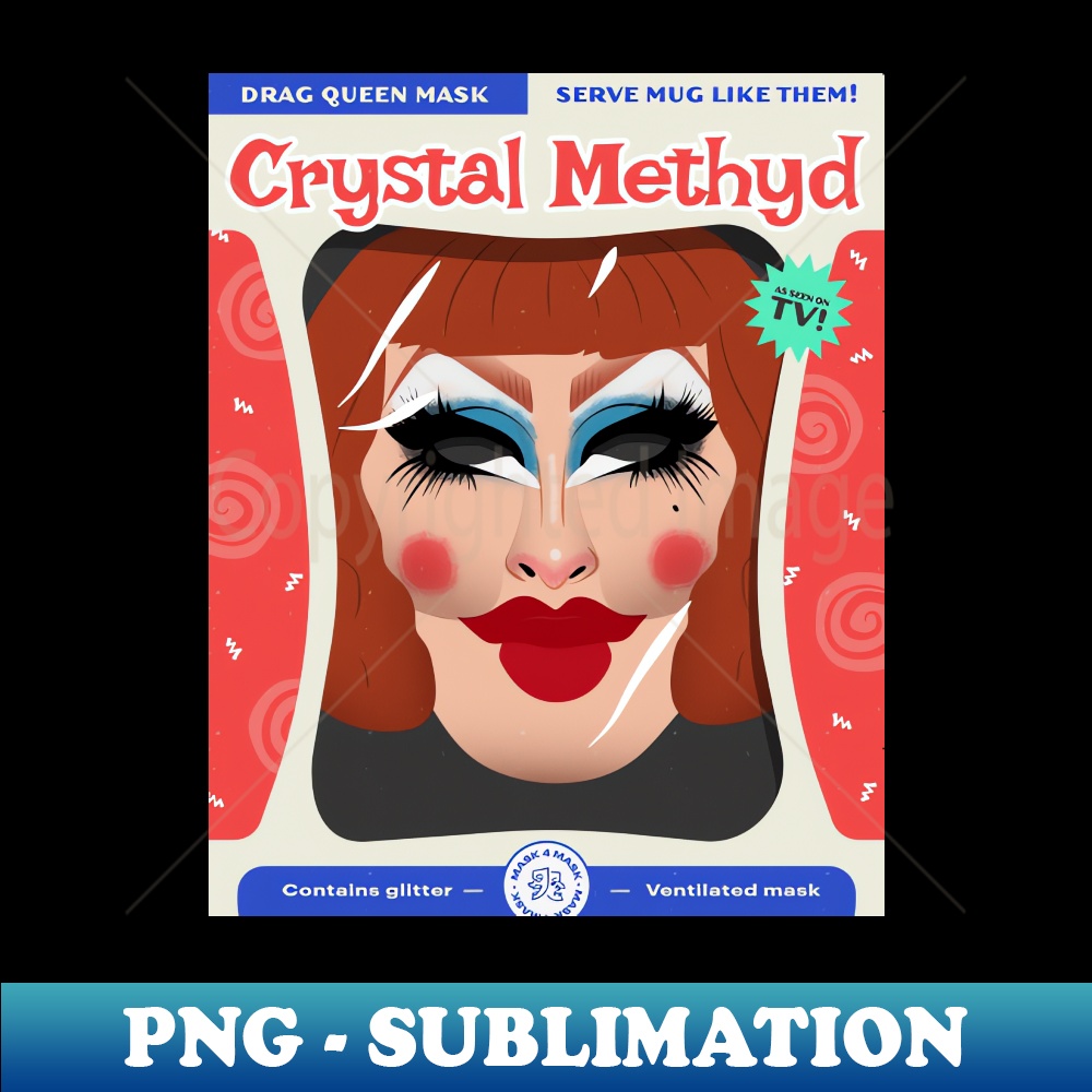 Crystal Mask - High-Quality PNG Sublimation Download | Inspire Uplift