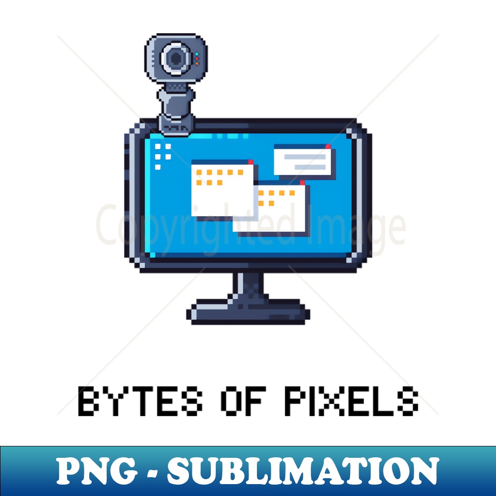 Pixel Fusion Bytes of Pixels - Retro PNG Sublimation Digital | Inspire ...
