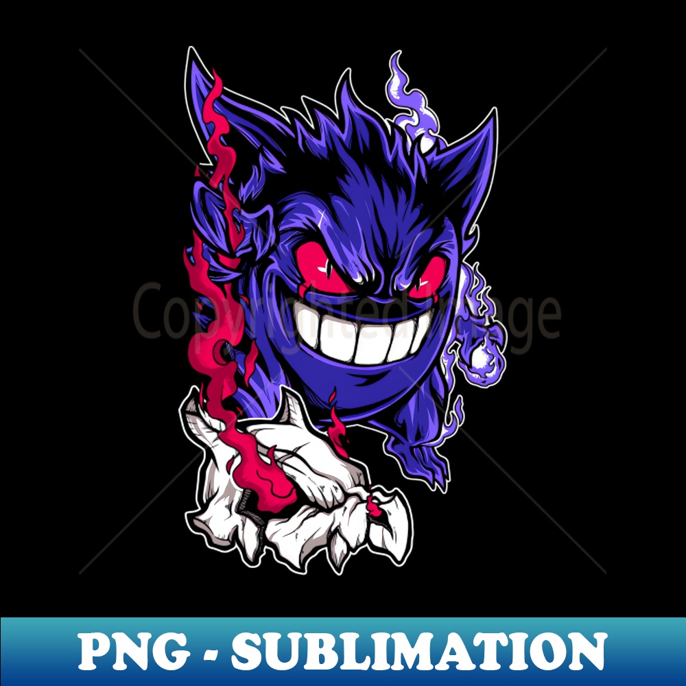Cursed Shadow - Unique Sublimation PNG Download | Inspire Uplift