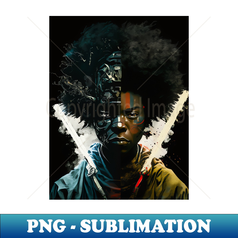 Half-human half-machine - Premium PNG Sublimation File | Inspire Uplift