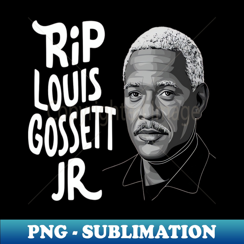 RIP Louis Gossett Jr - PNG Transparent Digital Download File | Inspire ...
