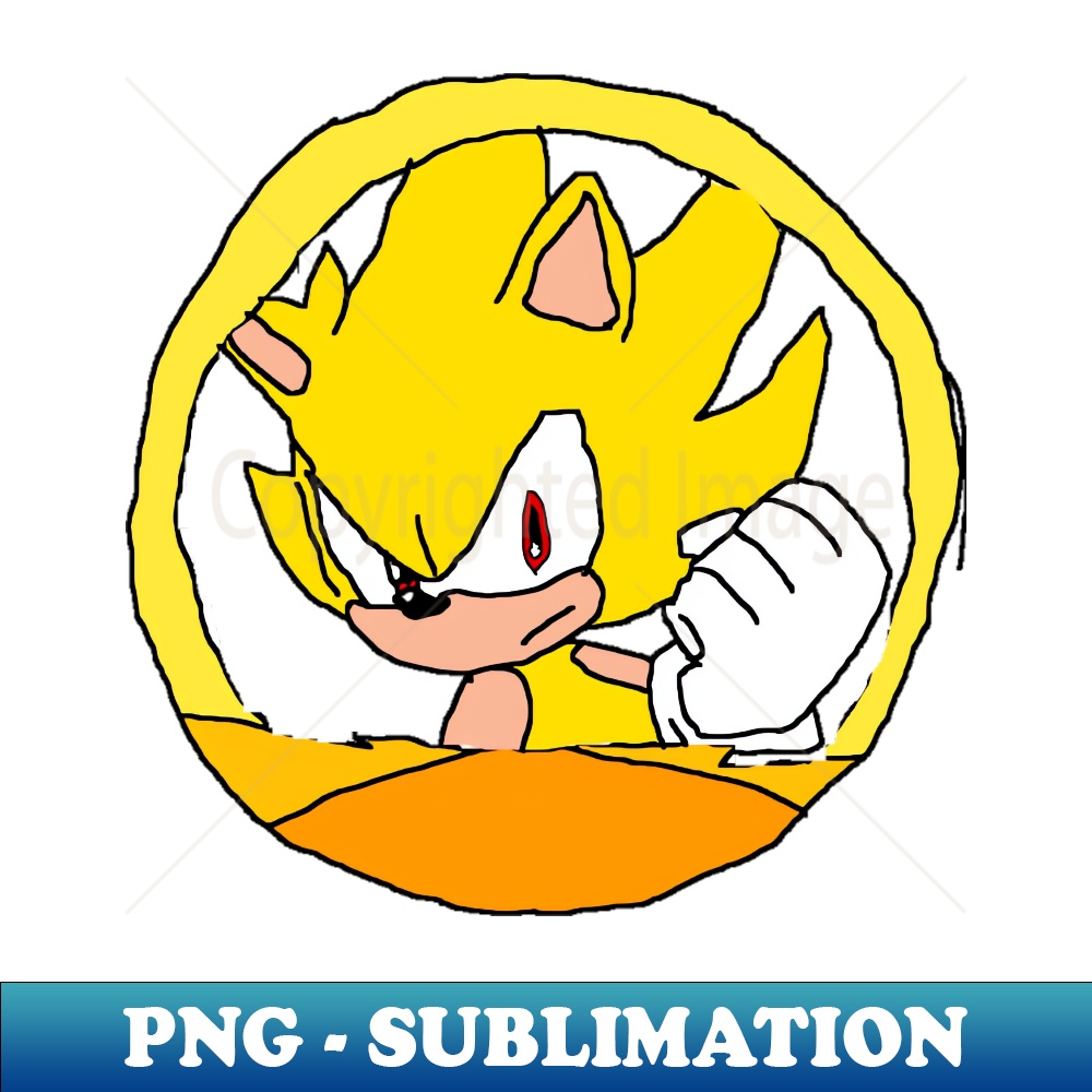 super sonic pixel 1 - Retro PNG Sublimation Digital Download | Inspire ...