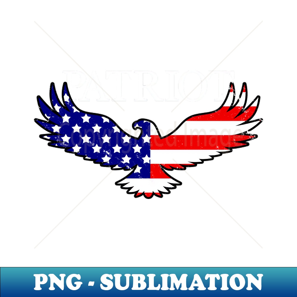 Proud American USA American Eagle Slogan - Unique Sublimatio | Inspire ...