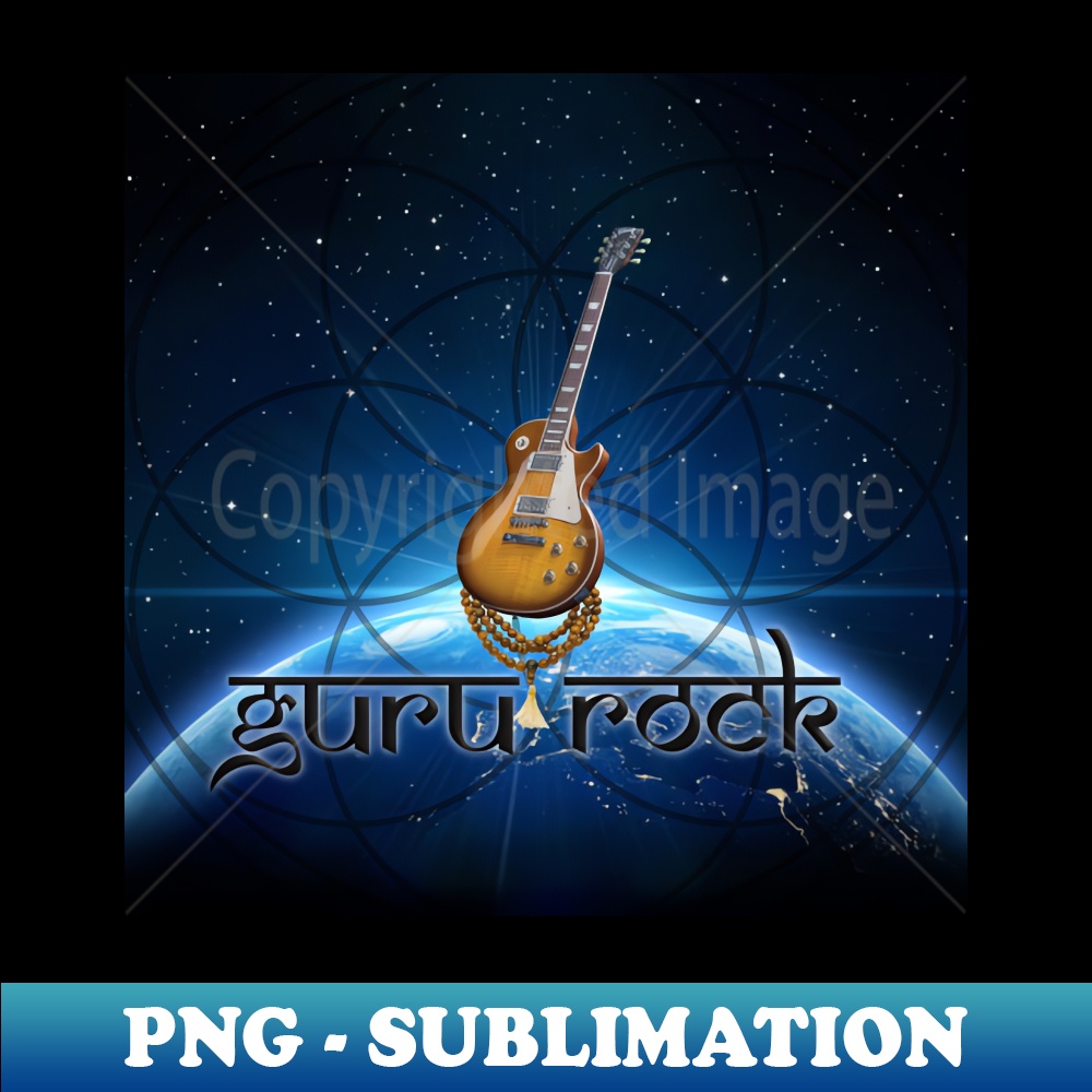 Guru Rock - Instant Sublimation Digital Download | Inspire Uplift