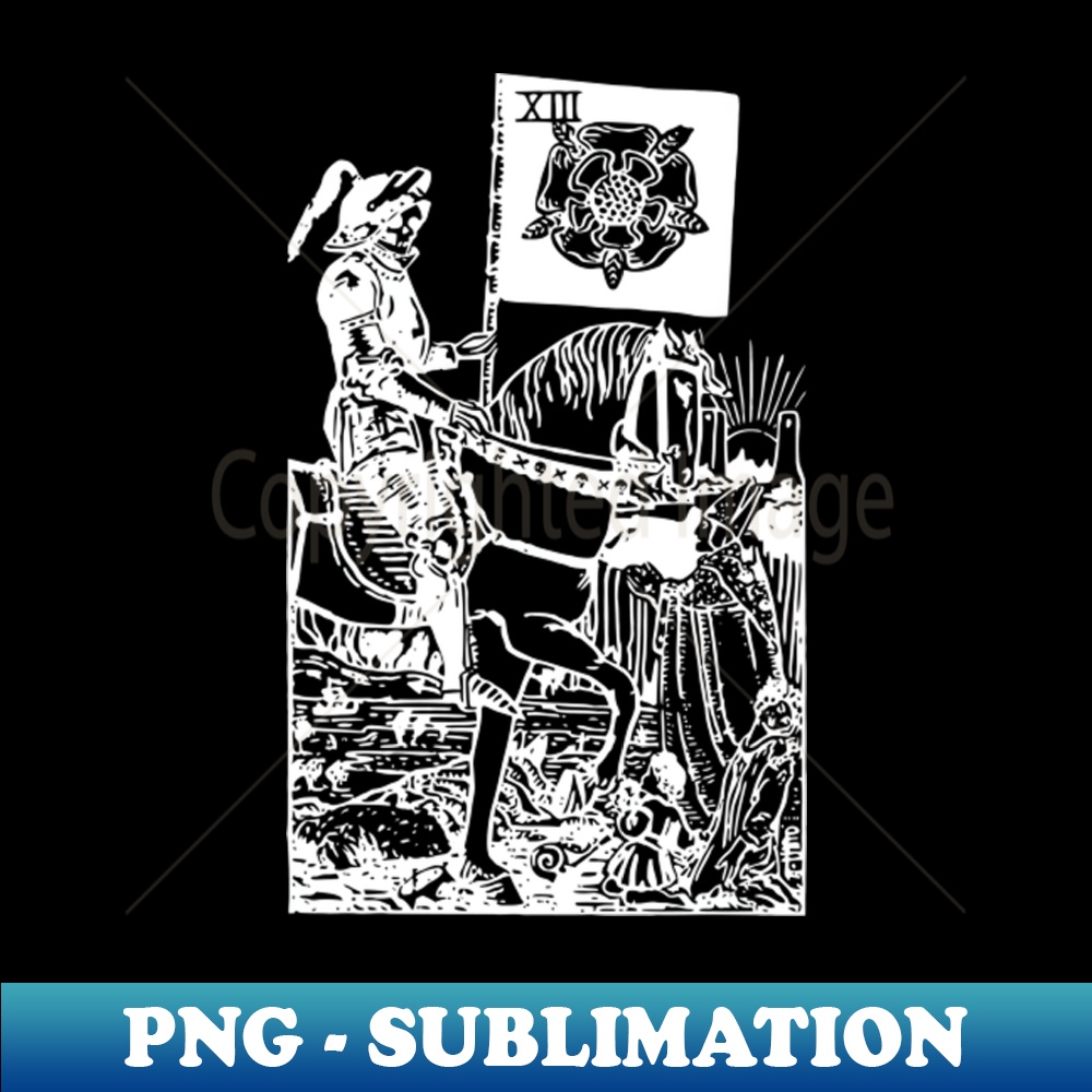 Death Tarot Card Xiii Occult Esoteric Dark - Stylish Sublima | Inspire ...
