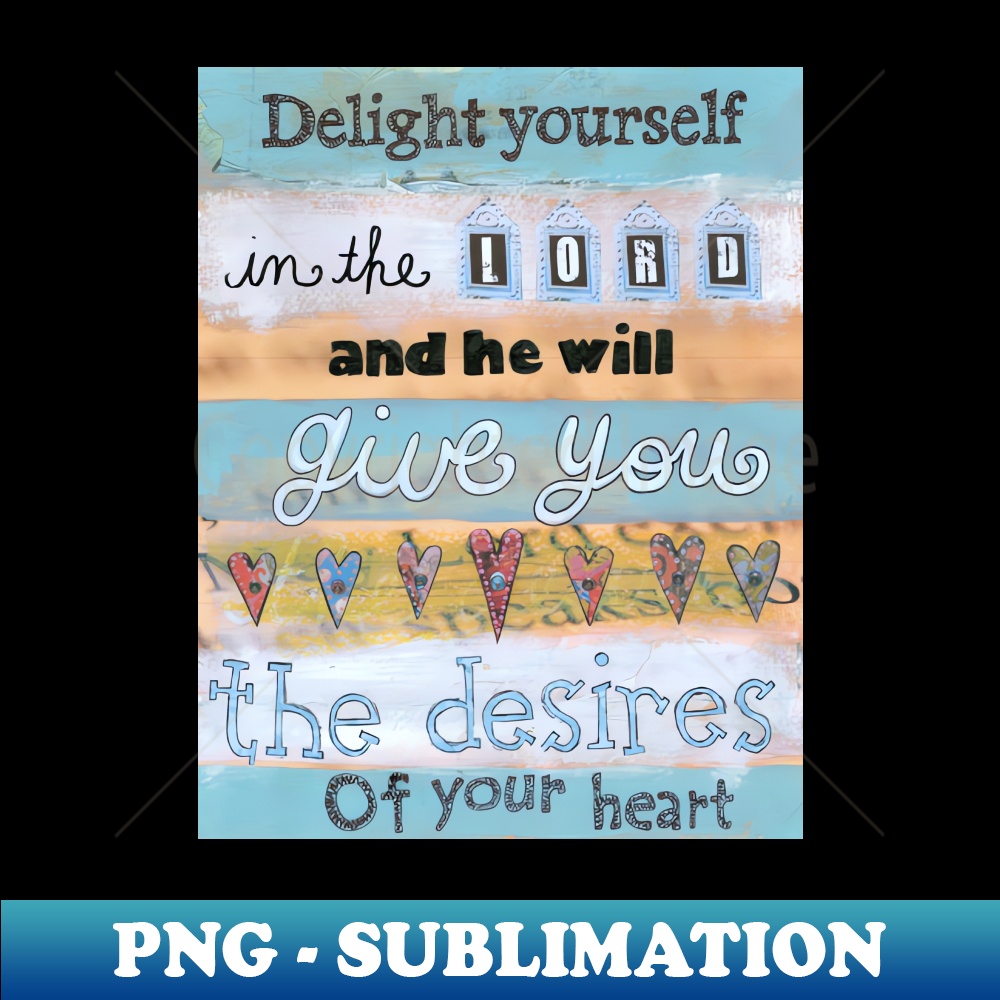 Psalm - PNG Transparent Sublimation File | Inspire Uplift