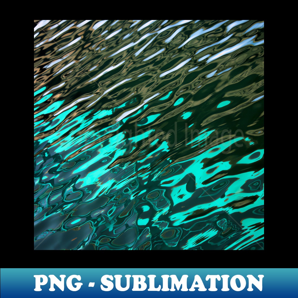 Colourful Water - Sublimation-Ready PNG File | Inspire Uplift