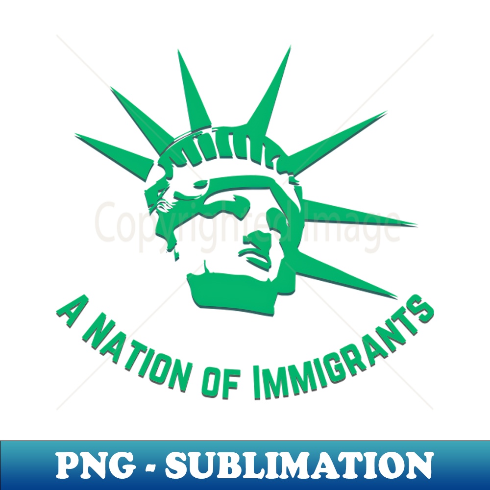A Nation of Immigrants - PNG Transparent Digital Download Fi | Inspire ...