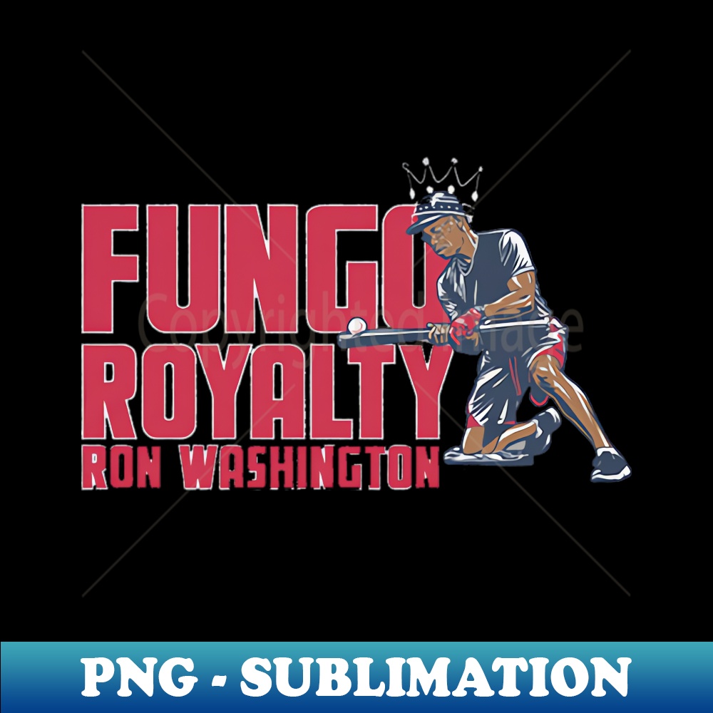 Ron Washington Fungo Royalty - PNG Transparent Sublimation F - Inspire ...