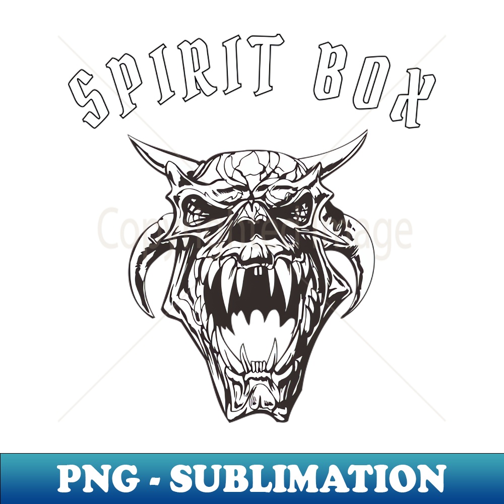 SPIRITBOX - PNG Transparent Sublimation File | Inspire Uplift