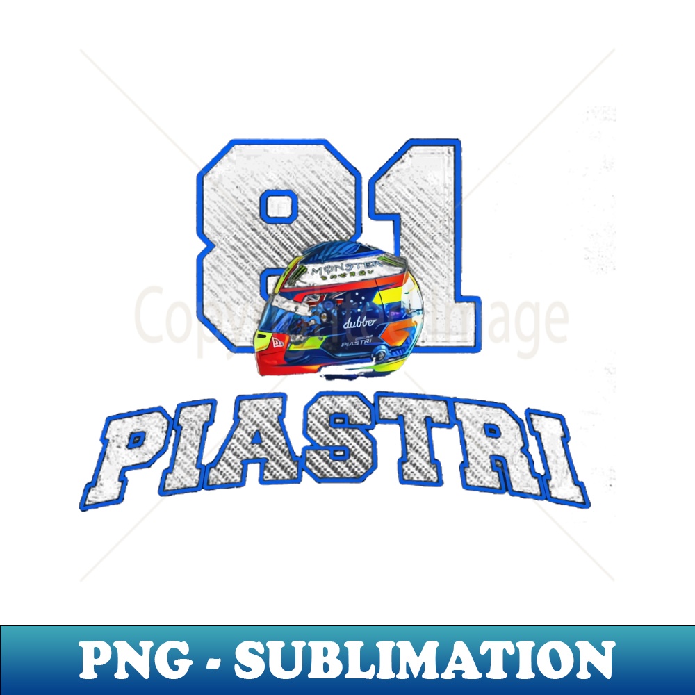 Oscar Piastri 81 Helmet - Special Edition Sublimation PNG Fi | Inspire ...
