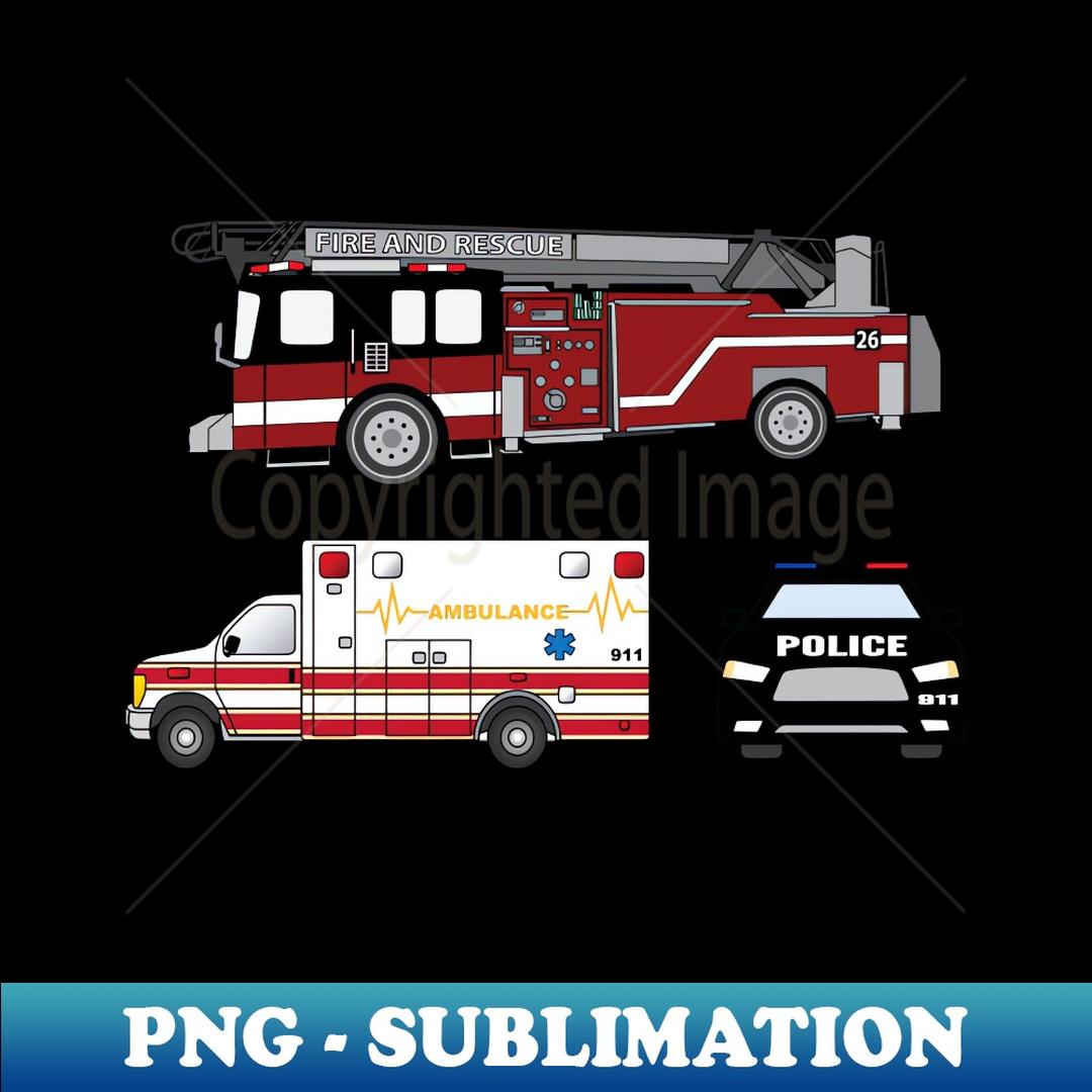 Emergency Vehicle Stickers - Exclusive Sublimation Digital F | Inspire ...
