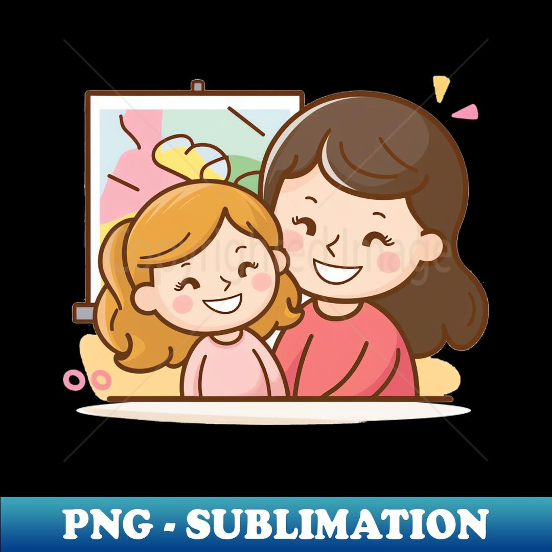 Hug my mother - High-Resolution PNG Sublimation File | Inspire Uplift
