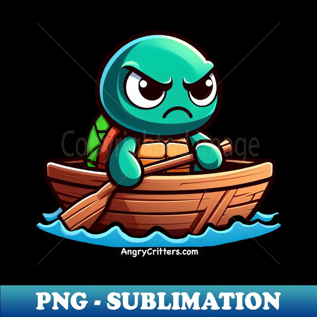 Angry Critters - Turtle in a Row Boat | Inspire Uplift