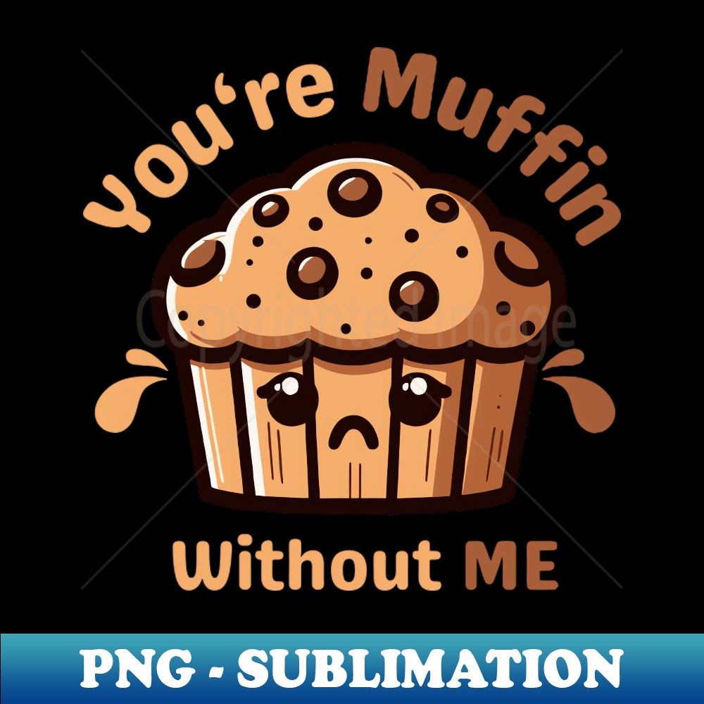 You Are Muffin Without Me Cute Kawaii Sad Muffin Illustratio | Inspire ...